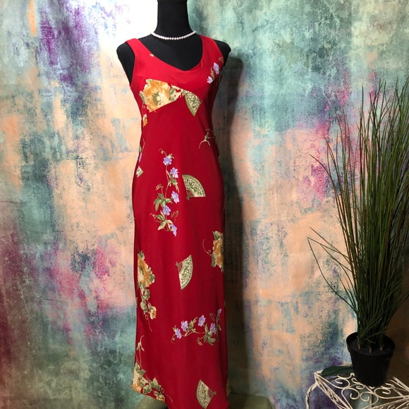 Rampage | Dresses | Rampage Stunning Floral Rich Red Dress | Poshmark